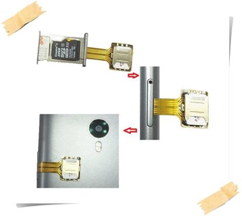 Hybrid Sim Slot Sim Memory Card