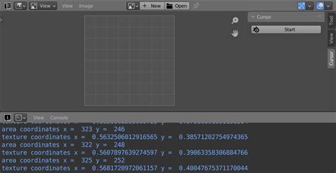 Converting Mouse Cursor Coordinates From Area To Texture Coordinates In