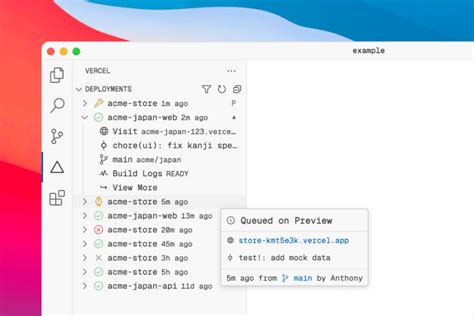 Vscode Vercel For Vercel