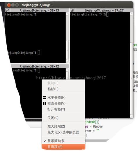 ubuntu下terminator的安装 配置 默认启动 使用 terminator 默认 csdn博客