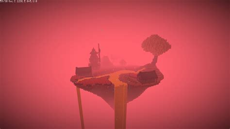 I Turned My First Floating Island Into A Nether Island With World Edit R Minecraftbuilds