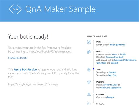 Downloading Source Code To Make A Customized Bot Microsoft Informational Bot