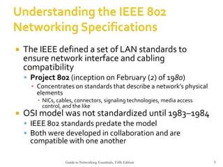 IEEE 802 Standards PPTX