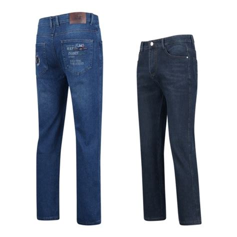 은은한 워싱으로 매력적인 컬러감 센스있는 아트웍 패치디자인 💥잔피엘 남성 아트웍 포인트 스트레치 데님 청바지💥 소 여신골 골프 마켓 Band