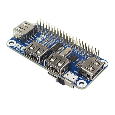 4port Usb Hub Hat For Raspberry Pi Zero Ic Express