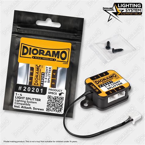 Dioramo Lighting System For Scale Models Dioramas Miniatures Diy — Dioramo Scale Modeling