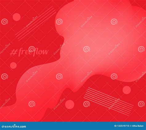 Fluid Flow Vector Template Stock Vector Illustration Of Chemistry
