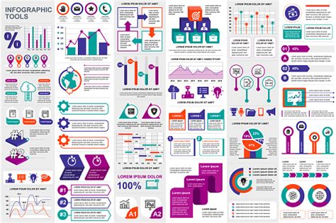 인포그래픽 요소 데이터 시각화 벡터 디자인 템플릿을 번들로 묶습니다 0명에 대한 스톡 벡터 아트 및 기타 이미지 0명 그래프 그래픽 사용자 인터페이스 Istock