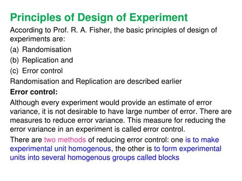PPT Experimental Design And Analysis Of Variance Basic Design PowerPoint Presentation ID