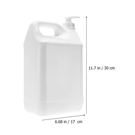 Melantax Laundry Detergent Bottle Shower Gel Dispenser Empty Soap