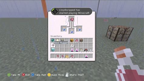 Minecraft Xbox 360 Potions Tutorial Youtube
