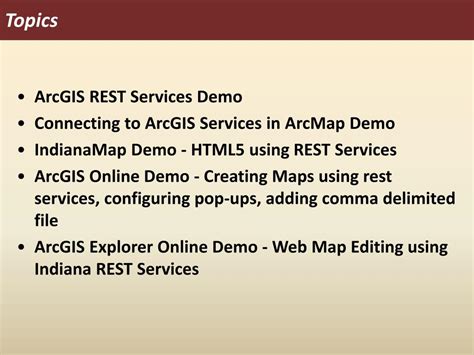 Ppt Arcgis 10 And Rest Services Technology Powerpoint Presentation