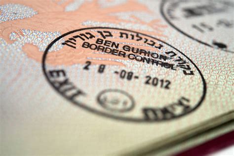 Stempel Im Pass Vermerke Mit Konfliktpotential Reise Rhein Neckar