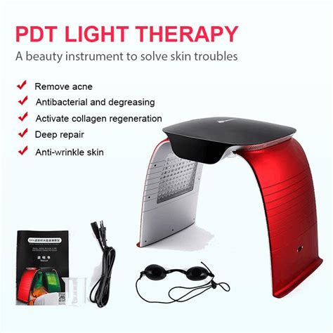 ₩476616에서 나노 물 분무기 피부 회춘 광 역학 치료 7 색 사진 얼굴 아름다움 장치와 의료 Led 라이트 테라피