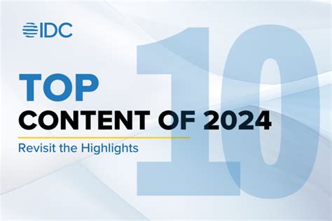 Top Idc Content Of 2024 Idc Blog