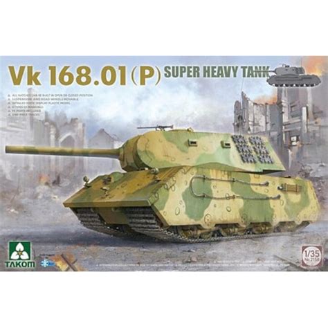Takom Models 1 35 Vk 168 01p German Super Heavy Tank List Price 69 95 Sku 7999 2158 Toy