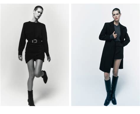 Zara All In Black Editorial Francesca