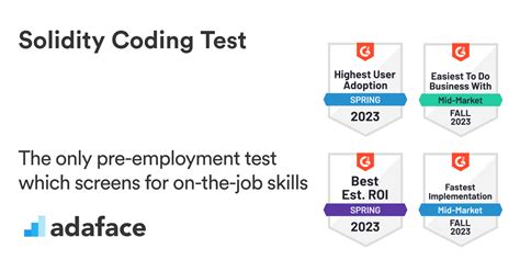 Solidity Coding Test Candidate Screening Assessment Adaface