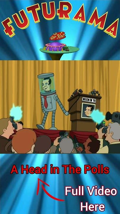 A Head In The Polls Futurama Cartoon Thehipjoint Funny