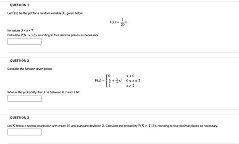 Solved Question 2consider The Function Given