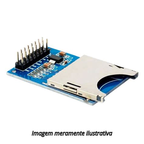 Módulo Leitor Cartão Sd Card Arduino E Raspberry Em Manaus é Na Smart