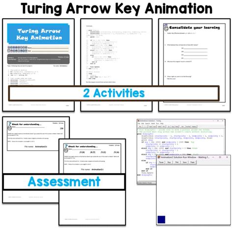Using Arrow Keys To Animate Objects In Turing Editable Resource Package