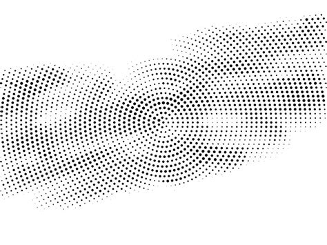 Free Vector Abstract Elegant Circular Halftone Design Modern Background