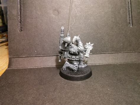 Wip Imperial Guard Company Commander And Vox Caster Wargaming Hub