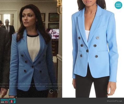 Wornontv Emilys Blue Blazer On Designated Survivor Italia Ricci