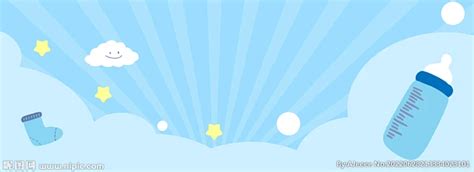 卡通母婴背景 花瓣网
