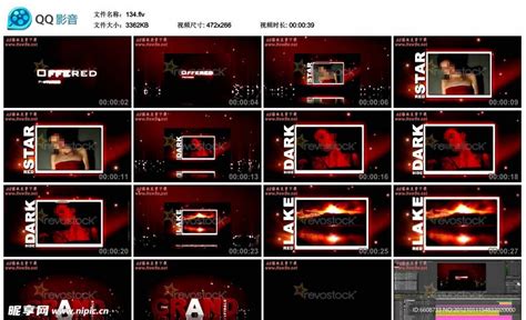 美女视频展示ae模板ae模板素材影视编辑多媒体图库昵图网