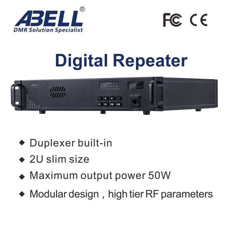 Dmr Uhf Repeater Radio Base Station Abell R 80 Uhf Walkie Talkie Repeater Radio Performance Is