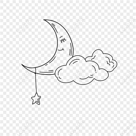 초승달 그림 Png 일러스트 무료 다운로드 Lovepik