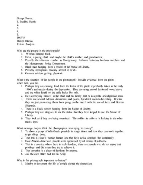 Group Pic Analysis Docx