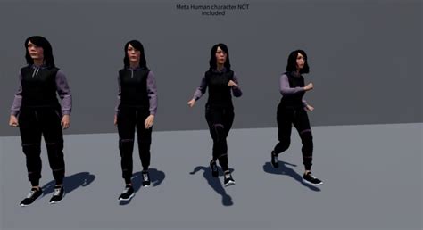Basic Directional Movement Animation Pack In Characters UE Marketplace