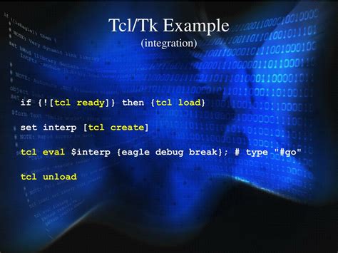 Ppt Eagle Tcl Implementation In C Powerpoint Presentation Free