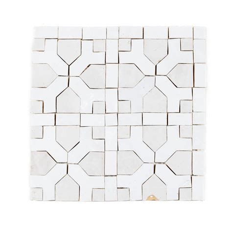 Cecily Pattern Marble Mosaic Tile Gold Product Page