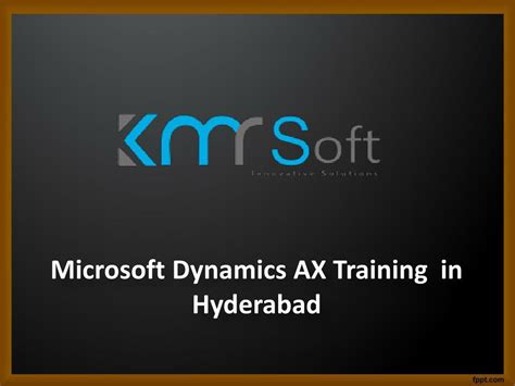 Ppt Microsoft Dynamics Ax Training In Hyderabad Microsoft Dynamics Ax Training Institutes In
