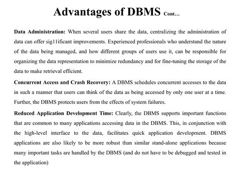File System Vs Dbms Ppt