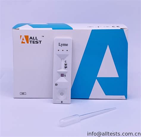 Alltest Lyme Igg Igm Infectious Disease Testing Ily 402 24 Months Life
