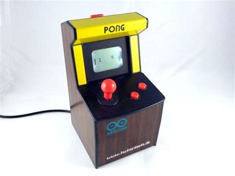 mini pong arcade using arduino duino