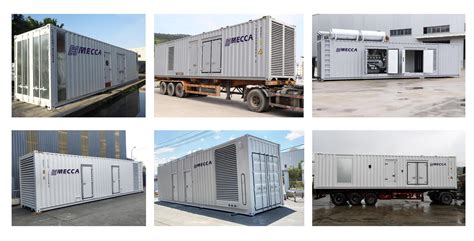 2000kw 2200kw Containerized Mtu Industrial Diesel Power Generator From China Manufacturer