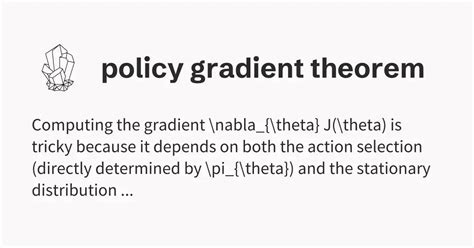 Policy Gradient Theorem