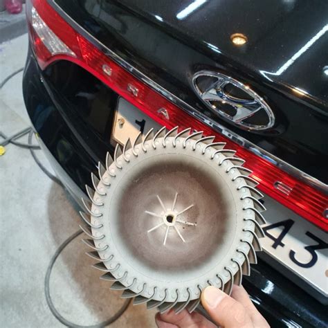 광주에바크리닝 그랜져hg 에어컨 히터냄새 에바크리닝으로 해결 네이버 블로그