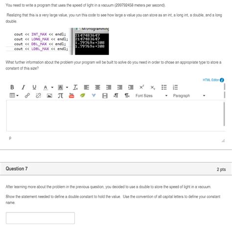 Solved You Need To Write A Program That Uses The Speed Of