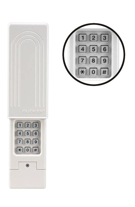 Manual For Clicker Garage Door Keypad
