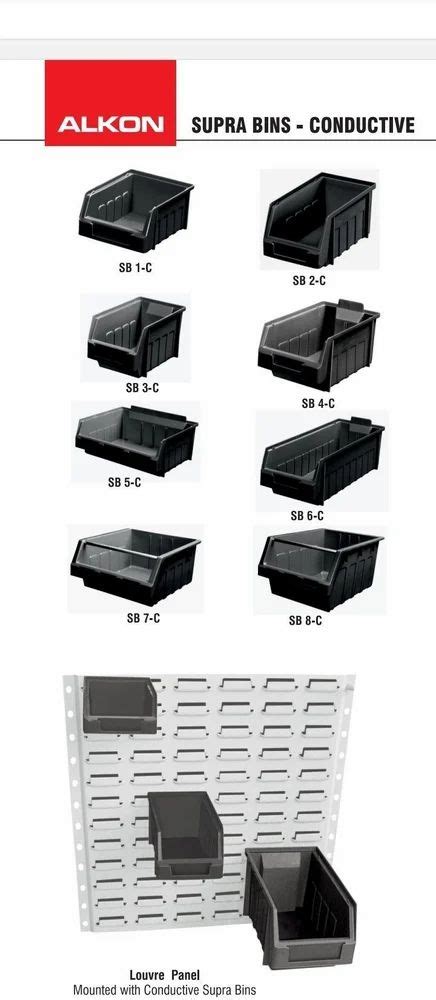 Esd Conductive Bins At ₹ 160 Piece Moshi Haveli Pune Maharashtra 412105 Pune Id