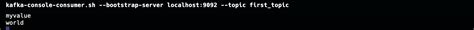 Apache Kafka 2 Producer Consumer Cli