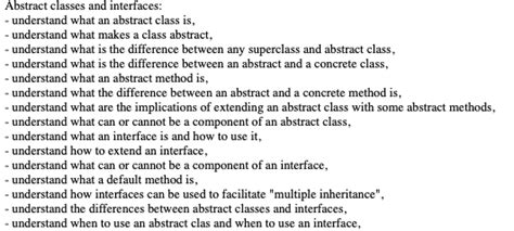 Solved Abstract Classes And Interfaces Understand What An Chegg