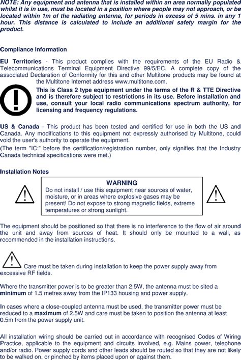Multitone Electronics PLC IP Multitone I Page IP User Manual Multitone I PAGE